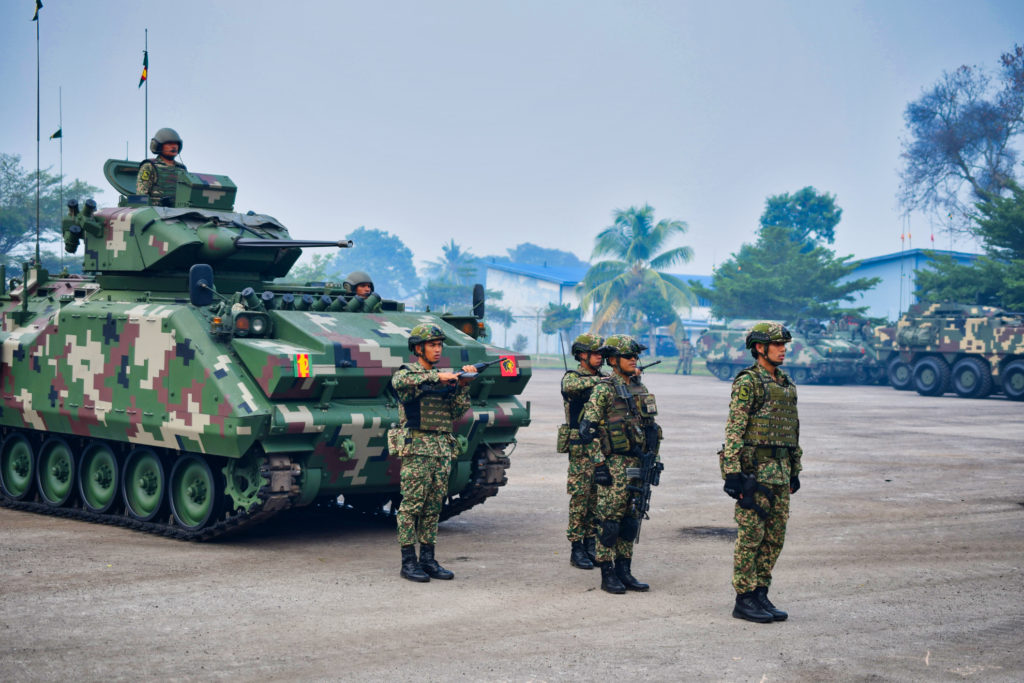 Capability Demonstration by 4th Mechanised Brigade - MY Military Times