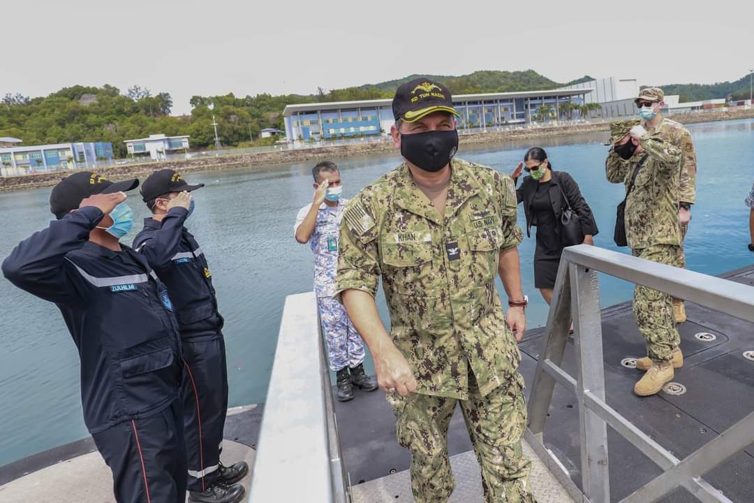U.S. Embassy Kuala Lumpur Defence Attaché Visited Kota Kinabalu Naval ...