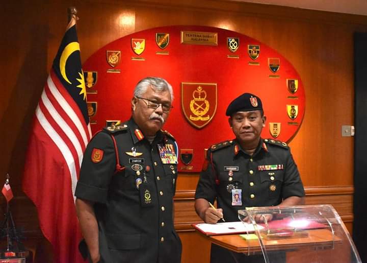 Courtesy Call by Western Field Engineer Commander - MY Military Times
