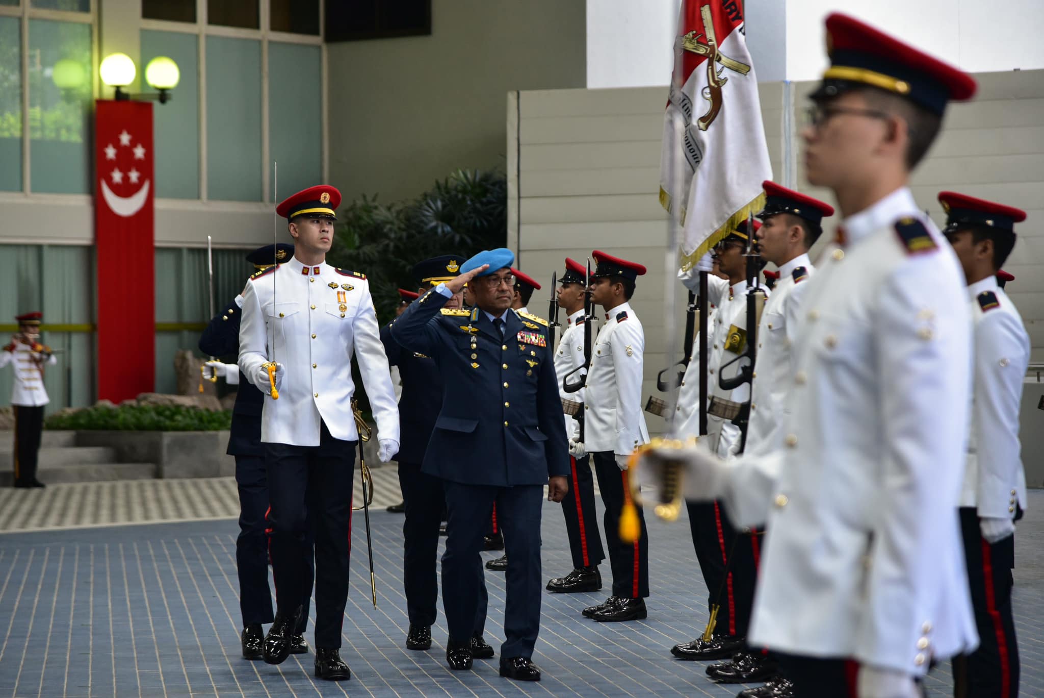 RMAF Chief Made Introductory Visit To Singapore - MY Military Times