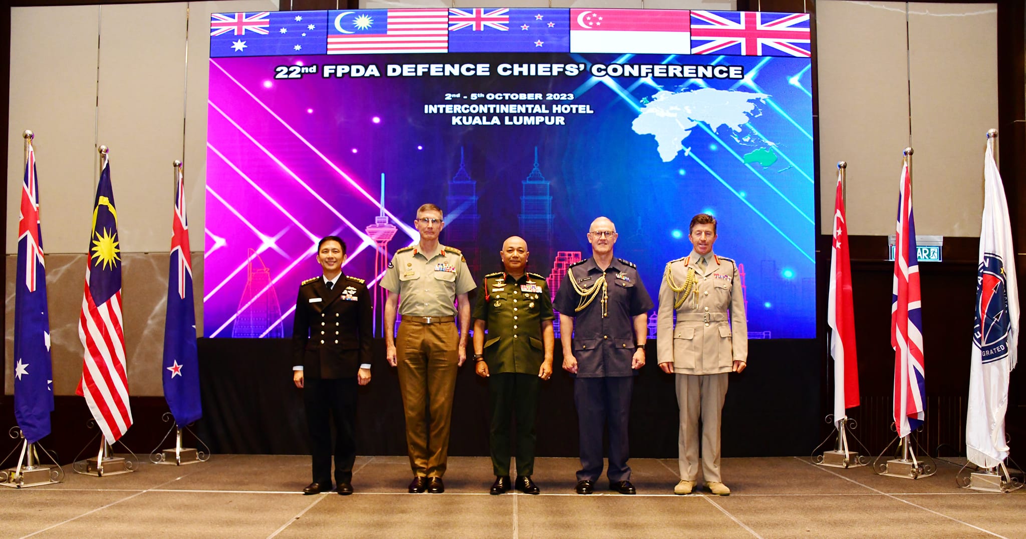 Five countries Emphasises the Importance of FPDA as a Transparent ...