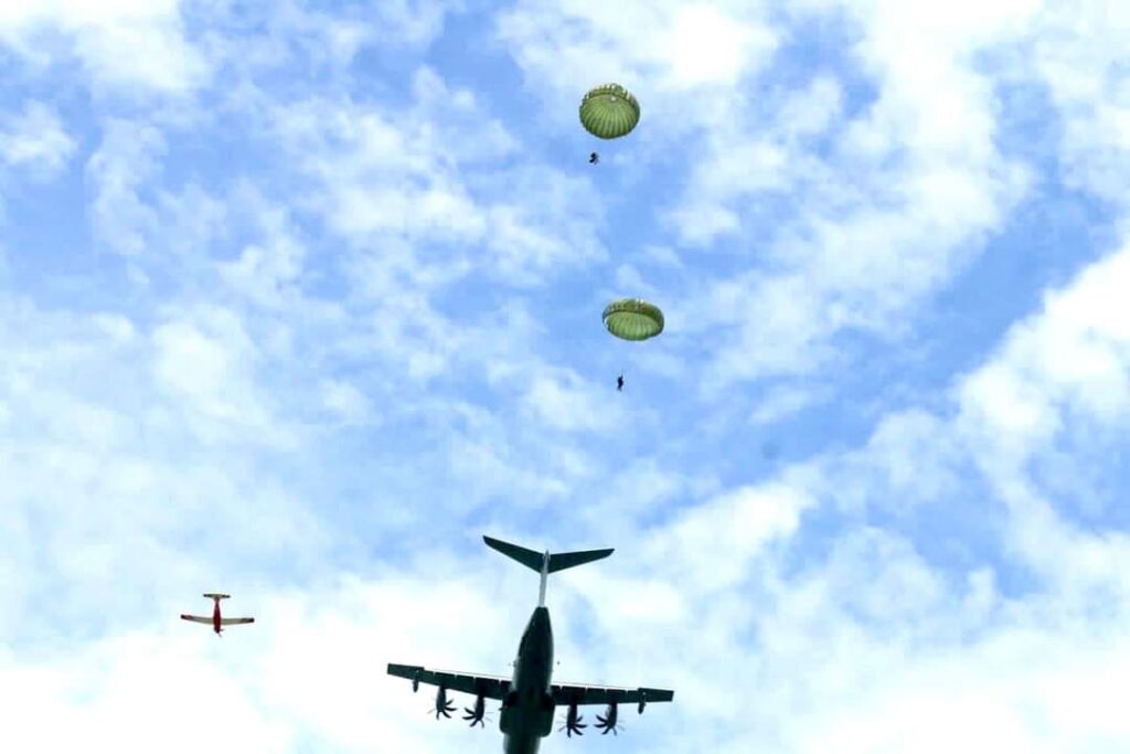 10th Brigade (Para) Enhances Operational Capabilities with A400M Static ...