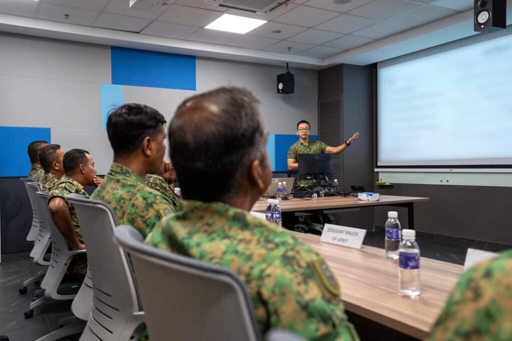 Singapore Hosts Malaysian RSM for the 4th Army Regimental Sergeant ...