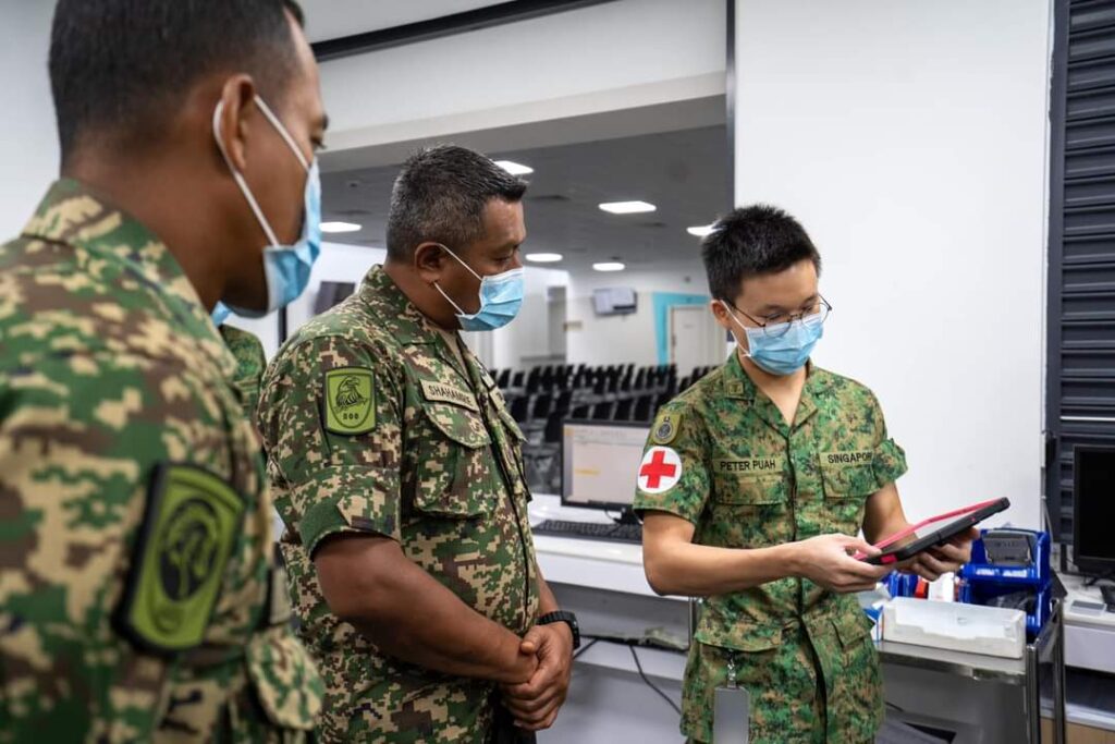 Singapore Hosts Malaysian RSM for the 4th Army Regimental Sergeant ...