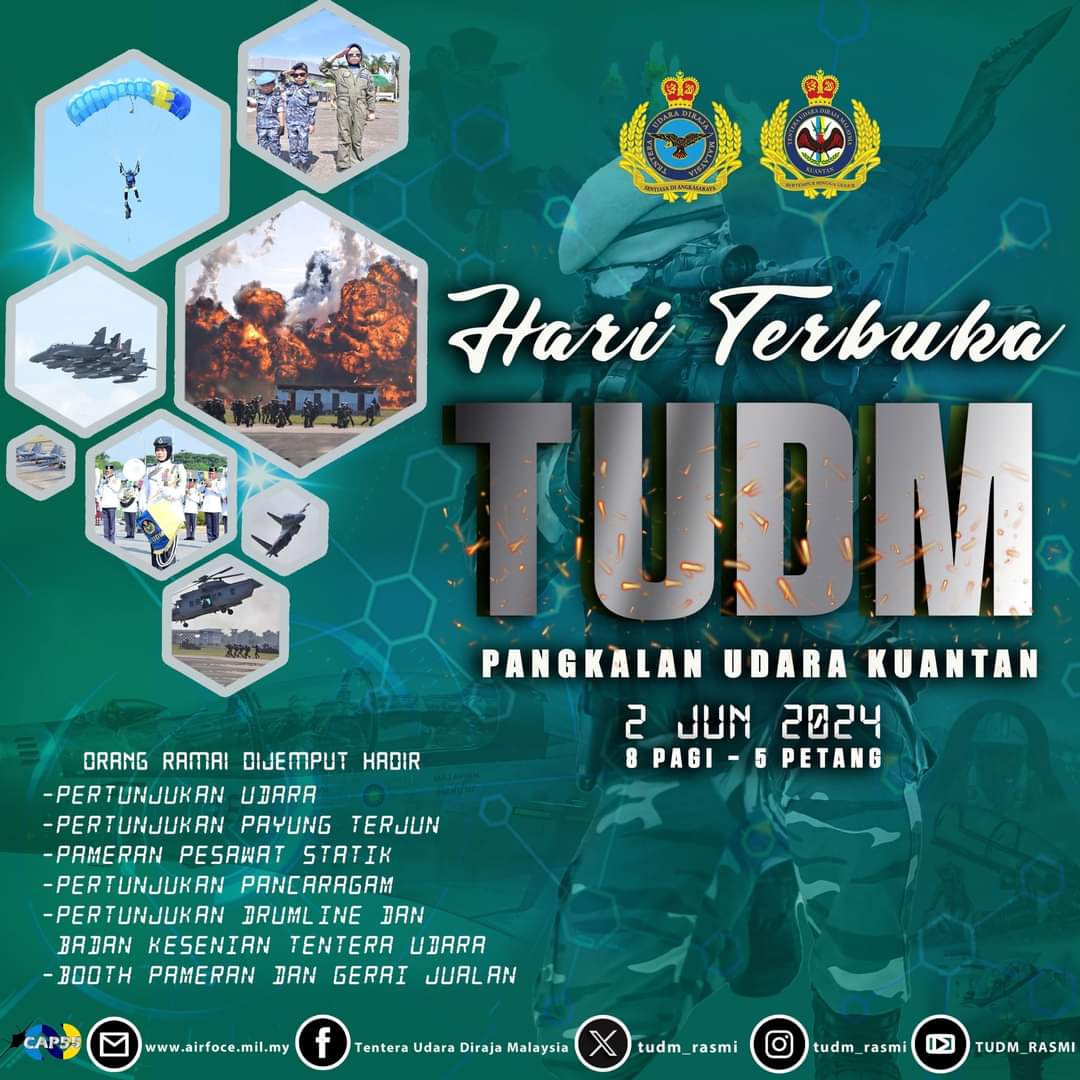 RMAF Conducts Tactical Flight Training Ahead of 66th Anniversary ...