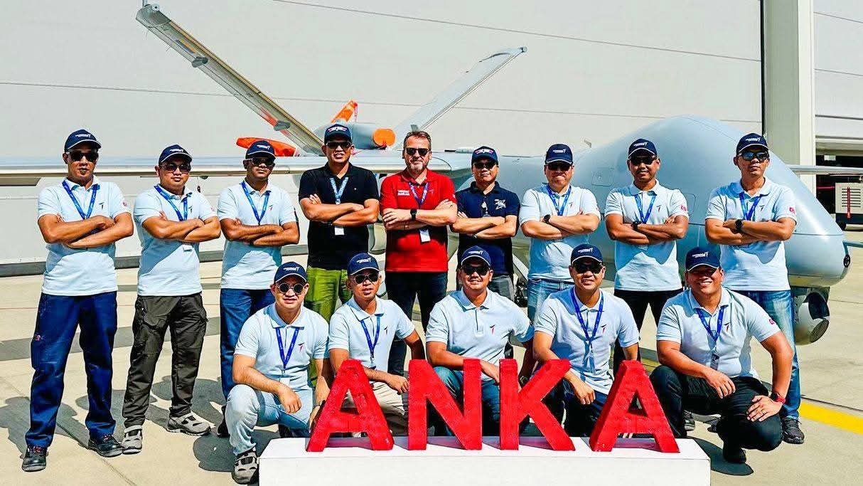 26 RMAF Personnel Complete ANKA UAS O-Level Maintenance Training in ...