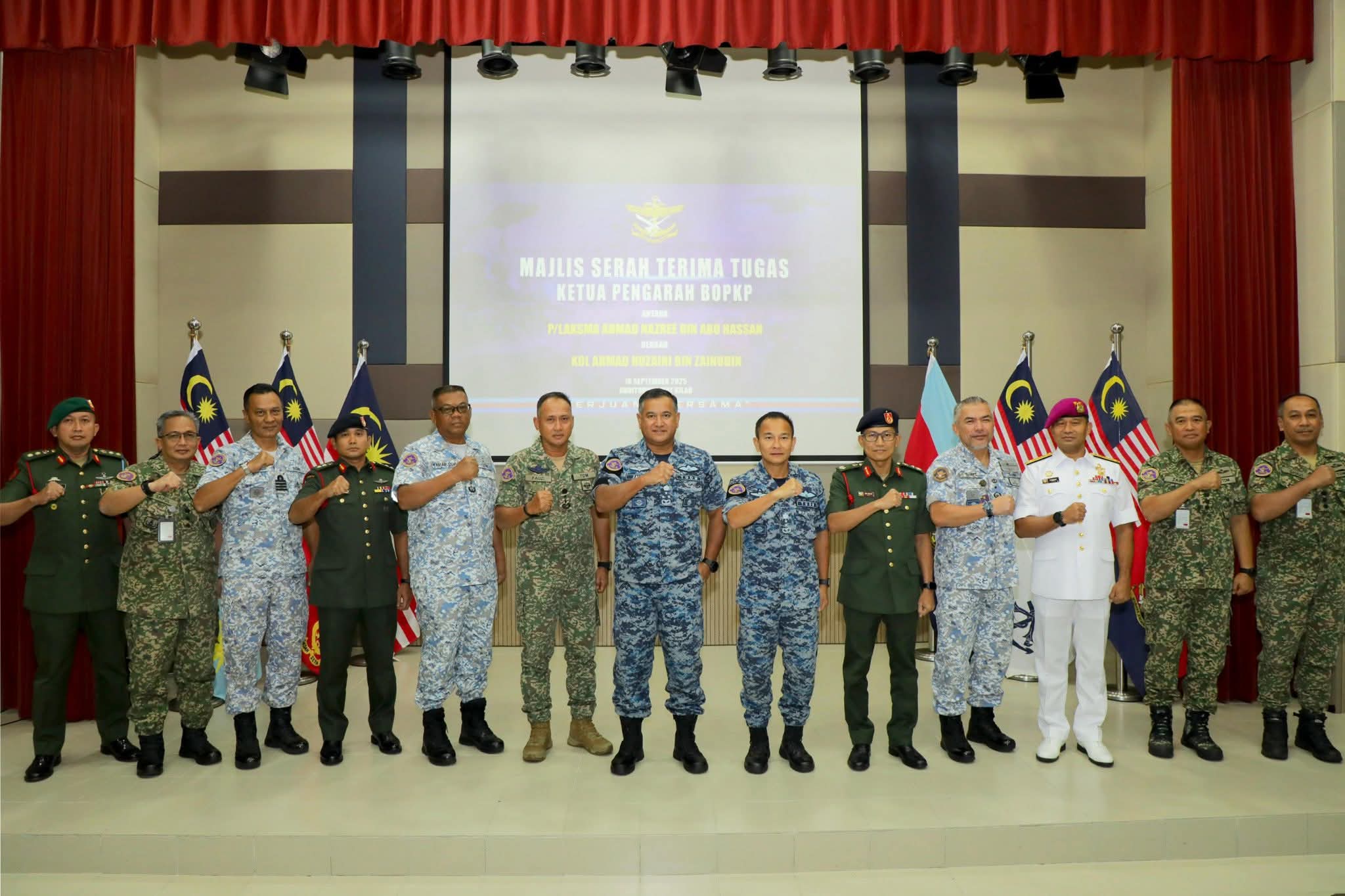 Handover Ceremony for Assistant Chief of Staff J9 and Director-General of BOPKP - MY Military Times
